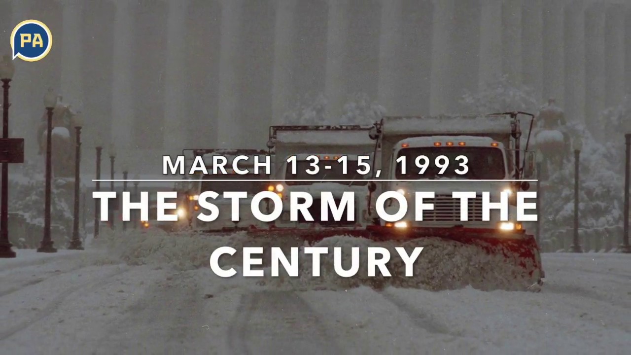 The Storm of the Century - the Blizzard of 1993 - YouTube