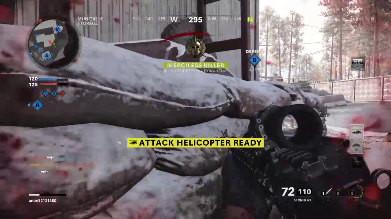 Call of Duty Cold War - Multiplayer - 12 Streak + Chopper Gunner ...