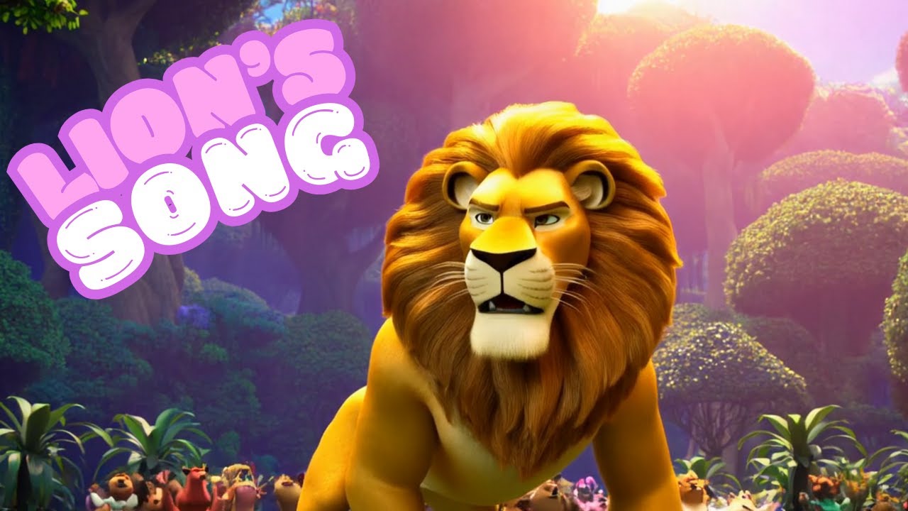 Lion' Song Roar | The Lion's Mighty Roar | Kids Songs |Dy Kids ...