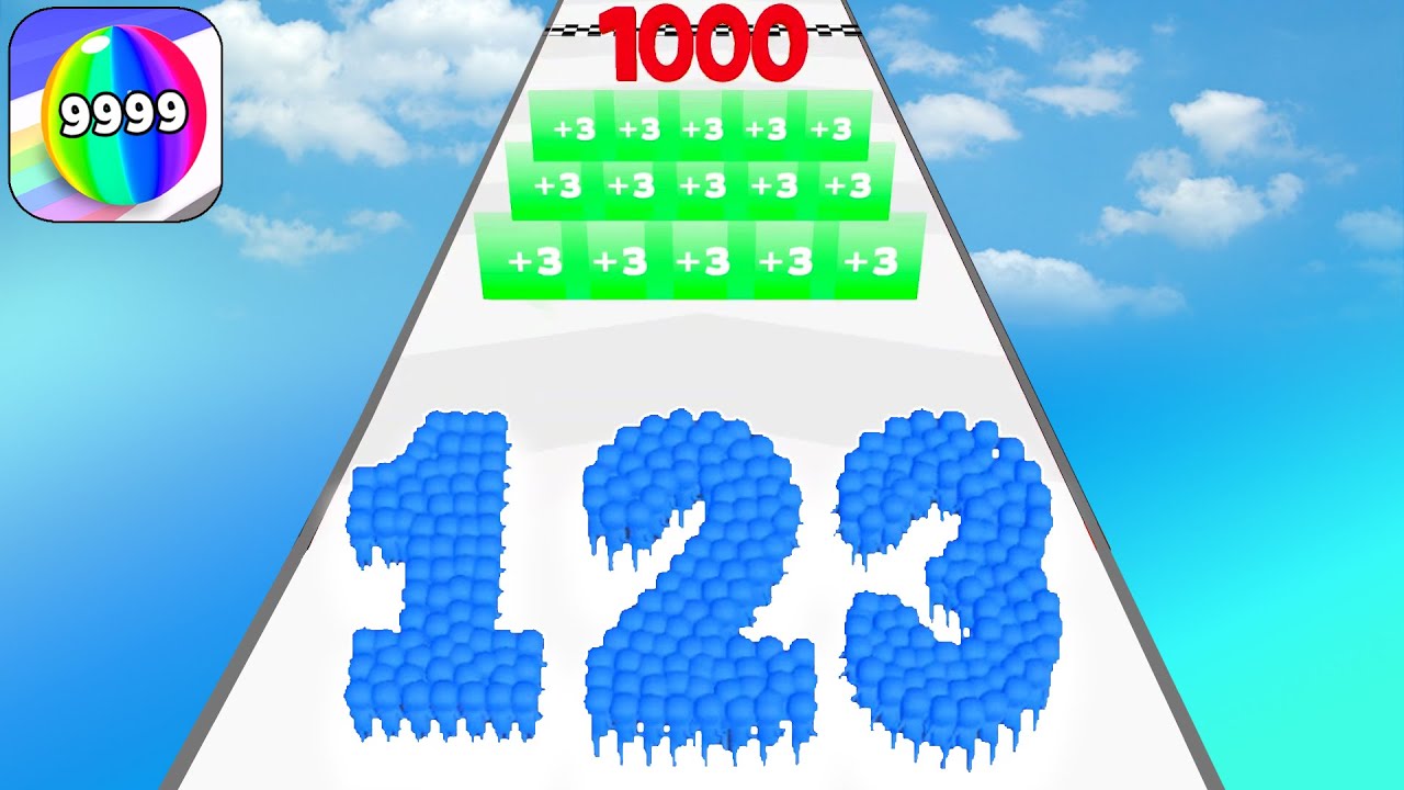 Satisfying Mobile Game Ball Merger Run 123 Top Free Gameplay ...