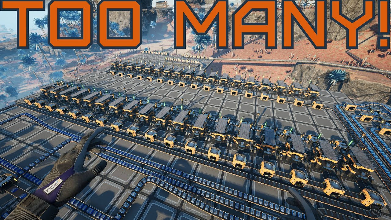 TOO MANY MACHINES! ( Satisfactory S2/E23 ) - YouTube