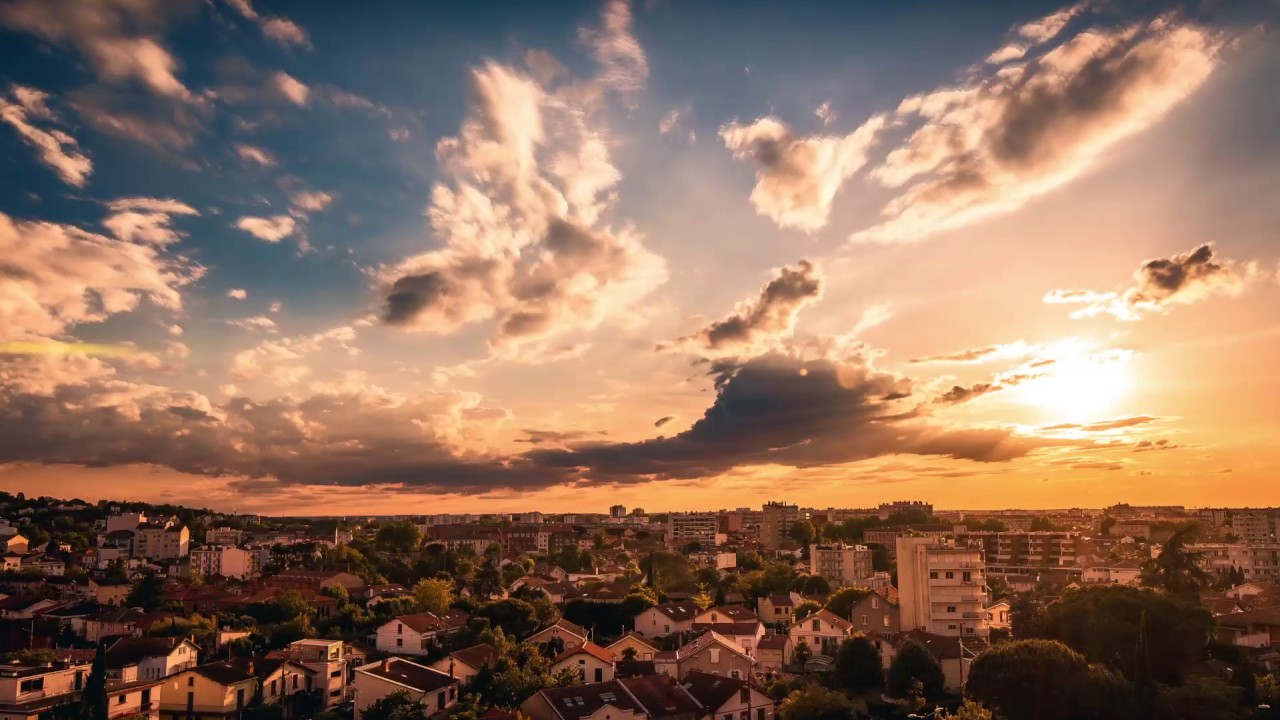 Time Lapse - Toulouse's Sunset / Canon EOS 100D - YouTube
