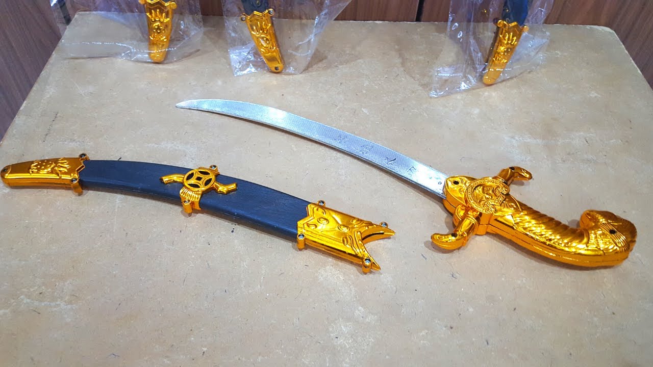 Unboxing and review of Sword toys for kids Talwar for kids for playing ...