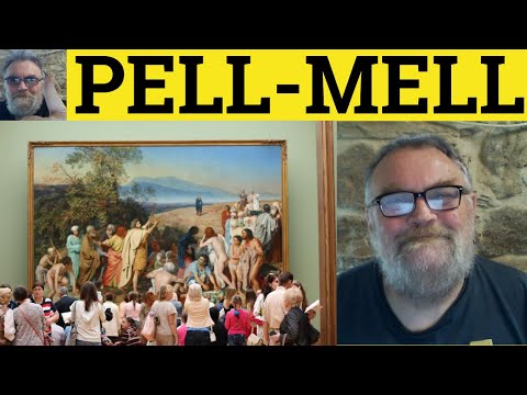 🔵 Pell-Mell Meaning - Pell-Mell Examples - Rhyming Compounds - Define ...