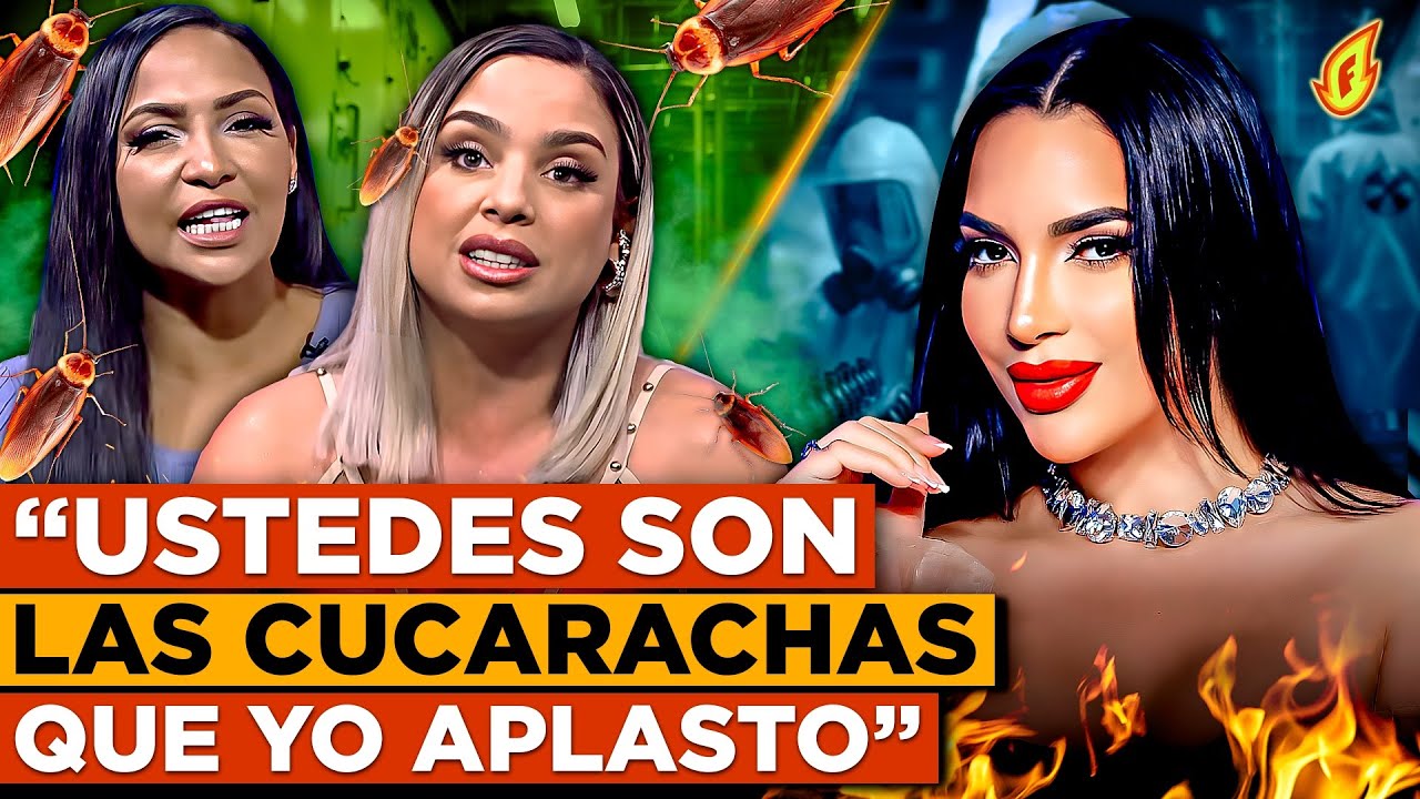 AMELIA ALCANTARA LLAMA CUCARACHAS A ROSA MARTE Y ARISLEIDY JIMENEZ POR ...