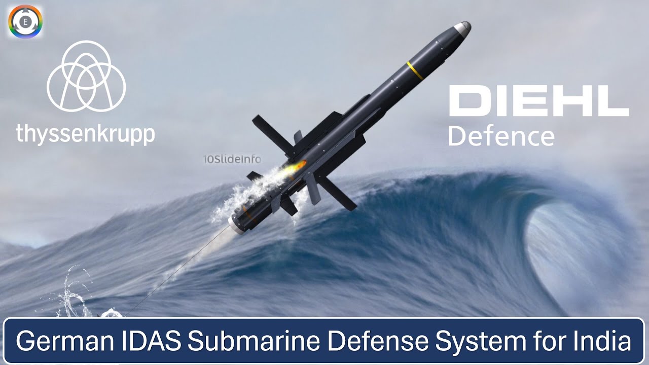 German IDAS Submarine Defense System for India - YouTube