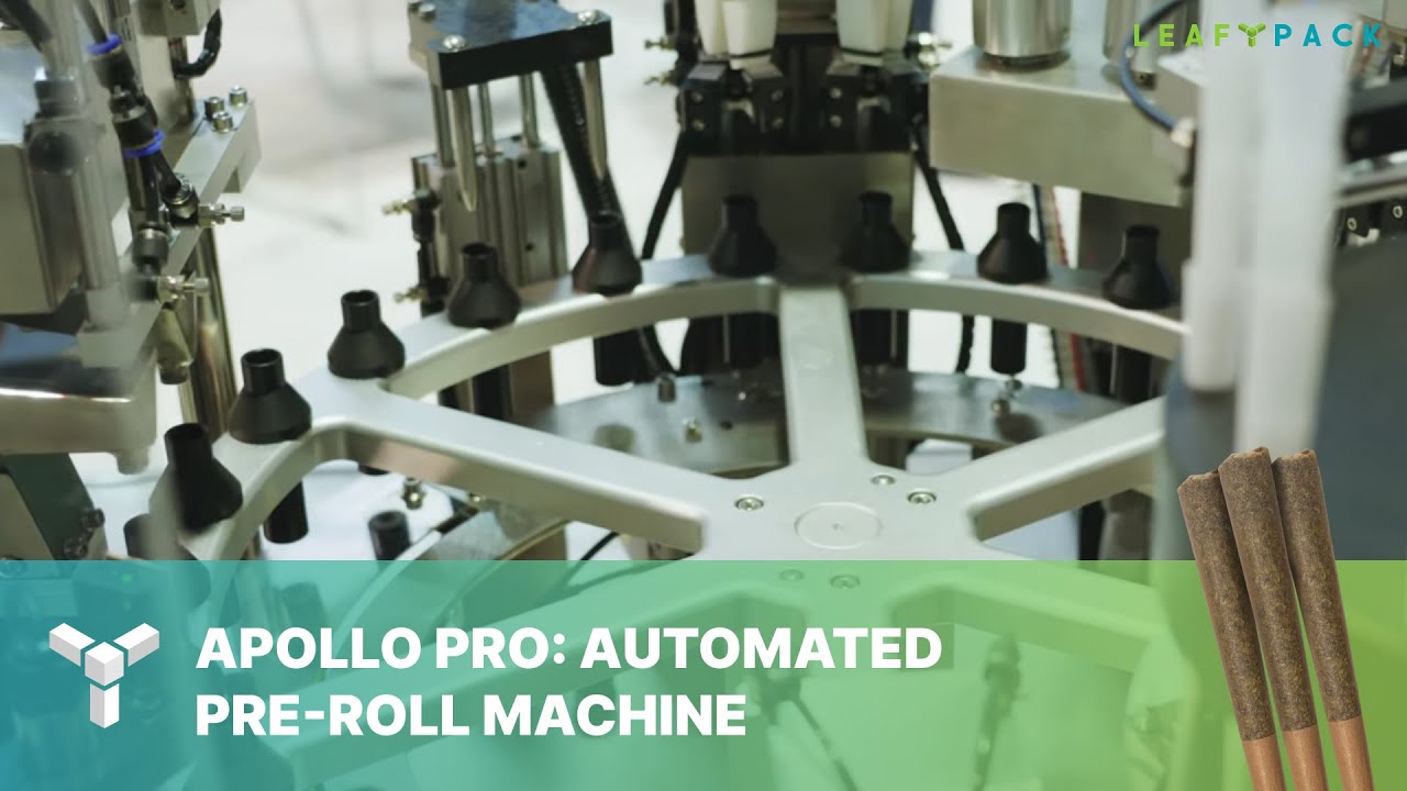 Apollo Pro - Automated Pre-Roll Machine - YouTube