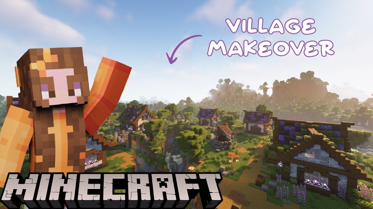 The Ultimate Village Makeover │ Minecraft - YouTube