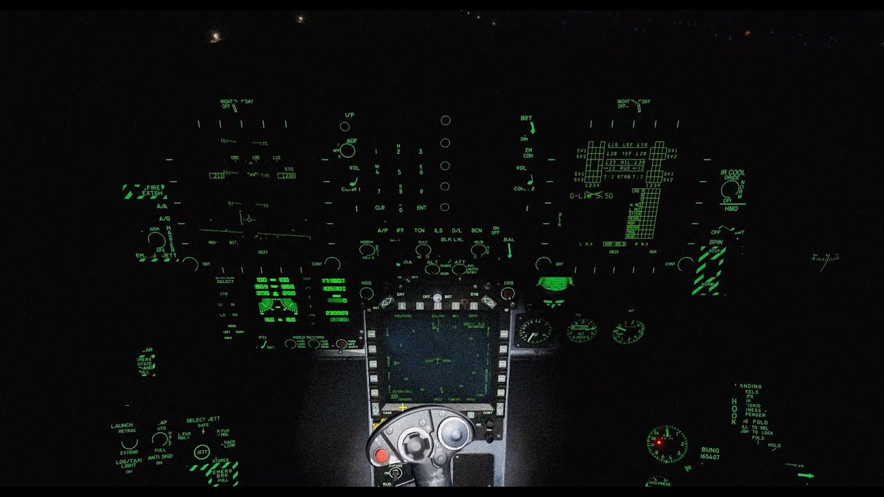 Raw footage inside f18 cockpit in action! - YouTube