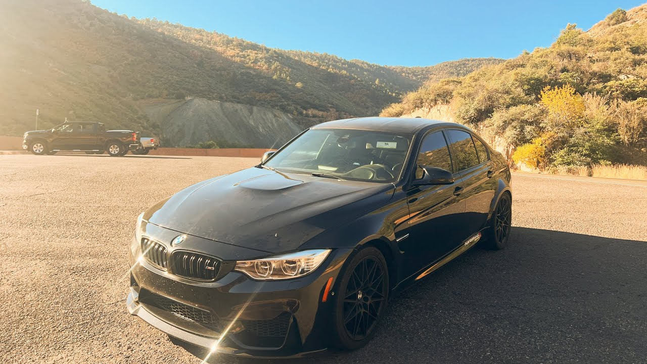 jerome canyon run (500hp f80 pov drive 4k asmr) - YouTube