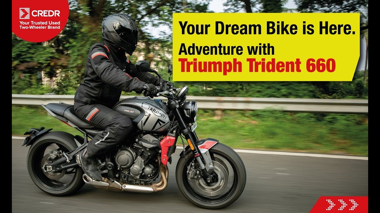Triumph Trident 660 - Brilliant Beginner Big Bike - YouTube