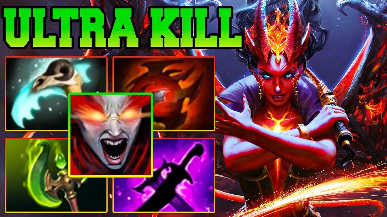 21 Kills QOP Dota 2 Safelane - Best Queen Of Pain Dota 2 Pro Gameplay ...