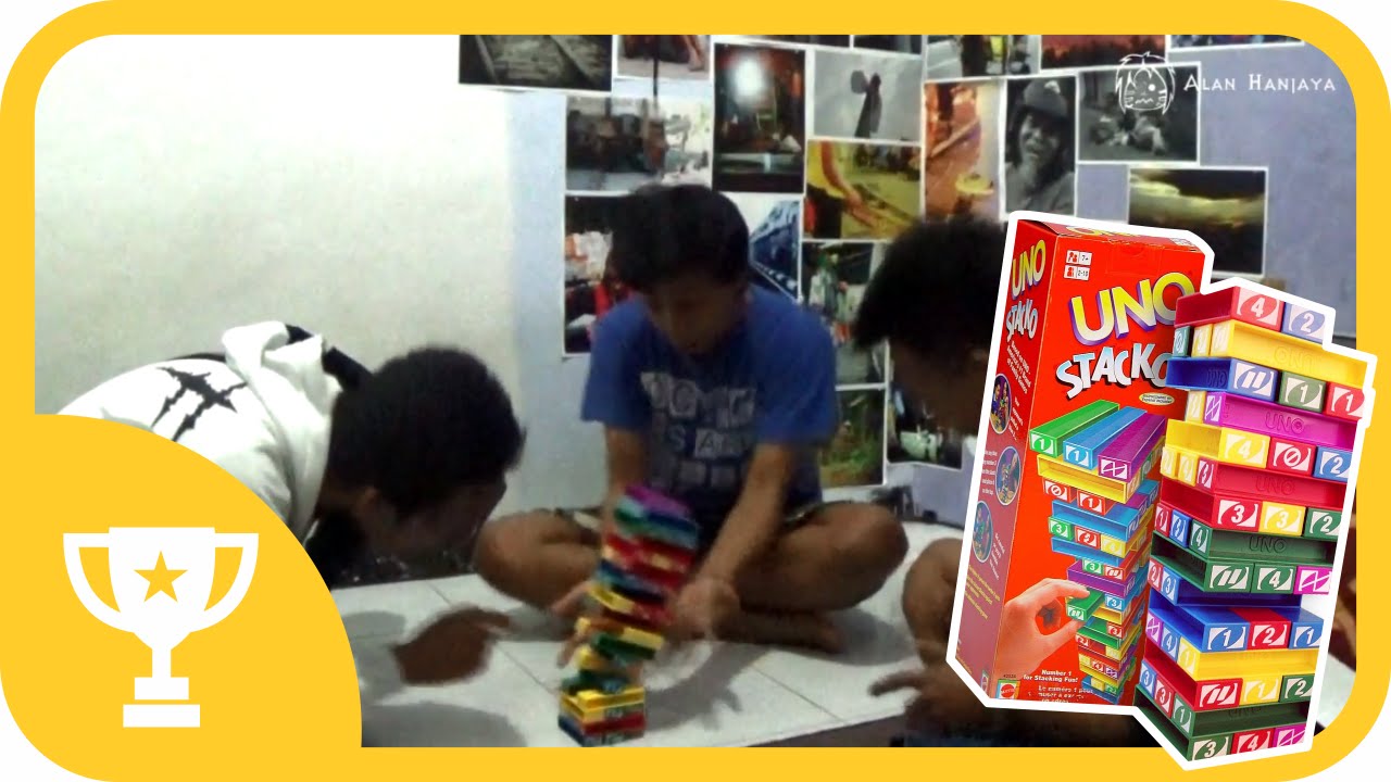 Uno Stacko Challenge || GOYANG COY GOYANG!!! - YouTube