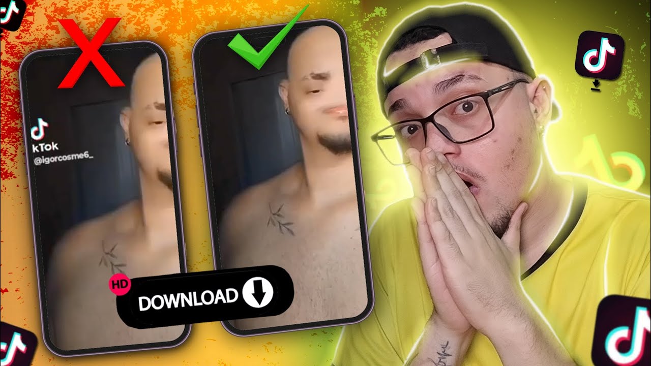 ⚠️ COMO BAIXAR VÍDEO SEM MARCA D'ÁGUA NO TIKTOK ⚠️ - TUTORIAL | Igor ...