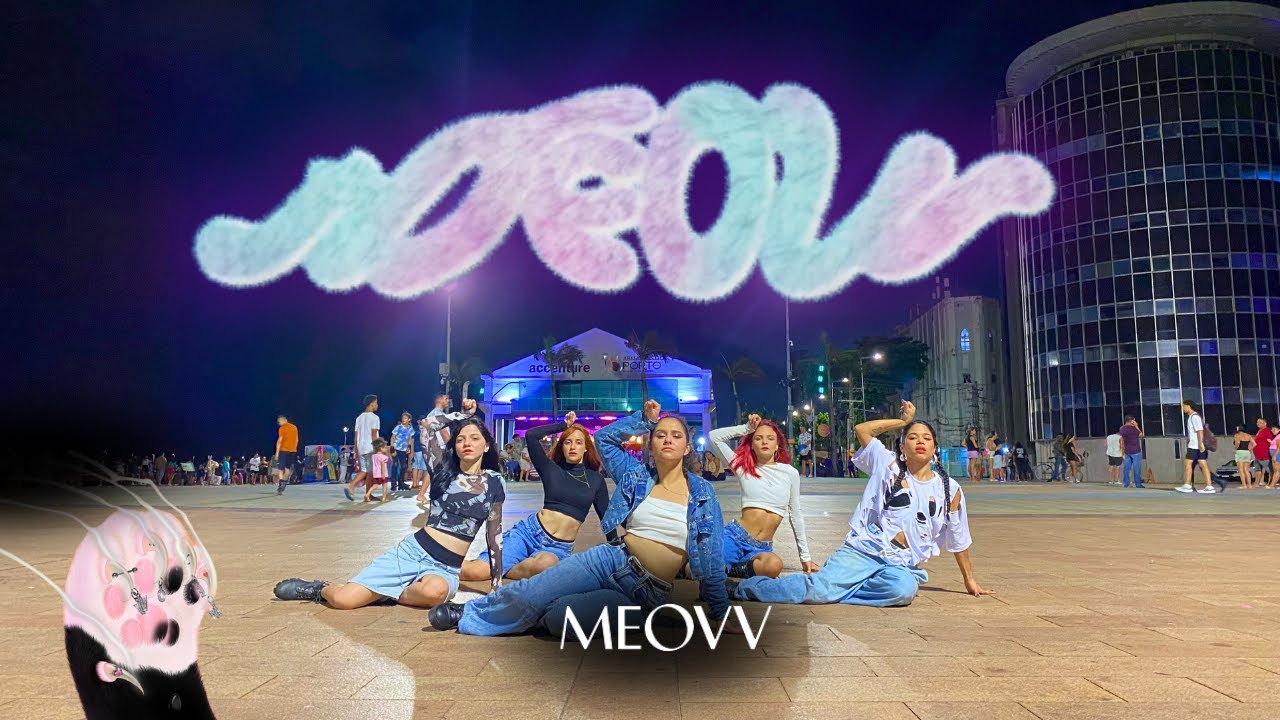 [KPOP IN PUBLIC BRAZIL] MEOVV - ‘MEOW’ Dance Cover by PUZZLE. - YouTube