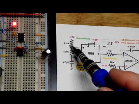 12V Astable Ramp Generator LM358 Op Amp 555 Timer - YouTube