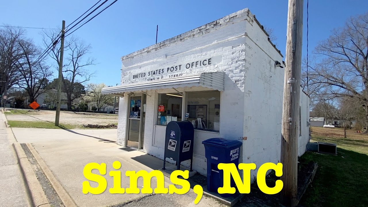 I'm visiting every town in NC - Sims, North Carolina - YouTube