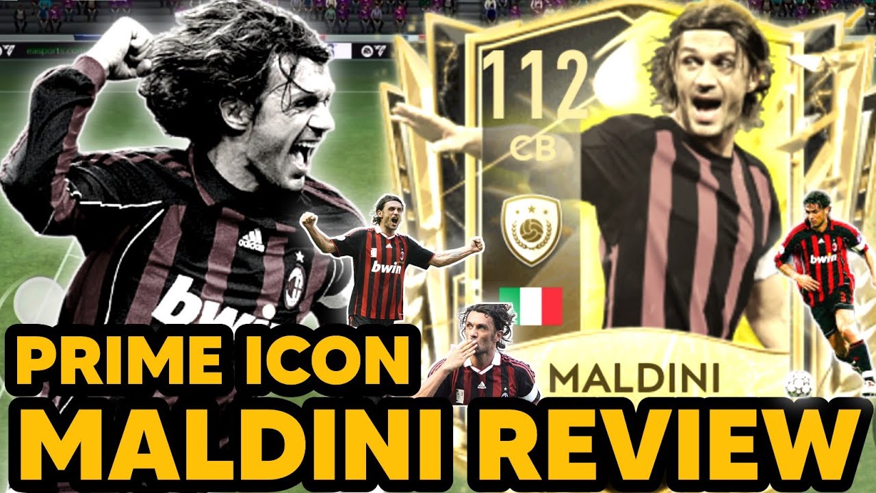 Prime Icon Maldini Review Gameplay | Maldini Review | Fifa Mobile Best ...
