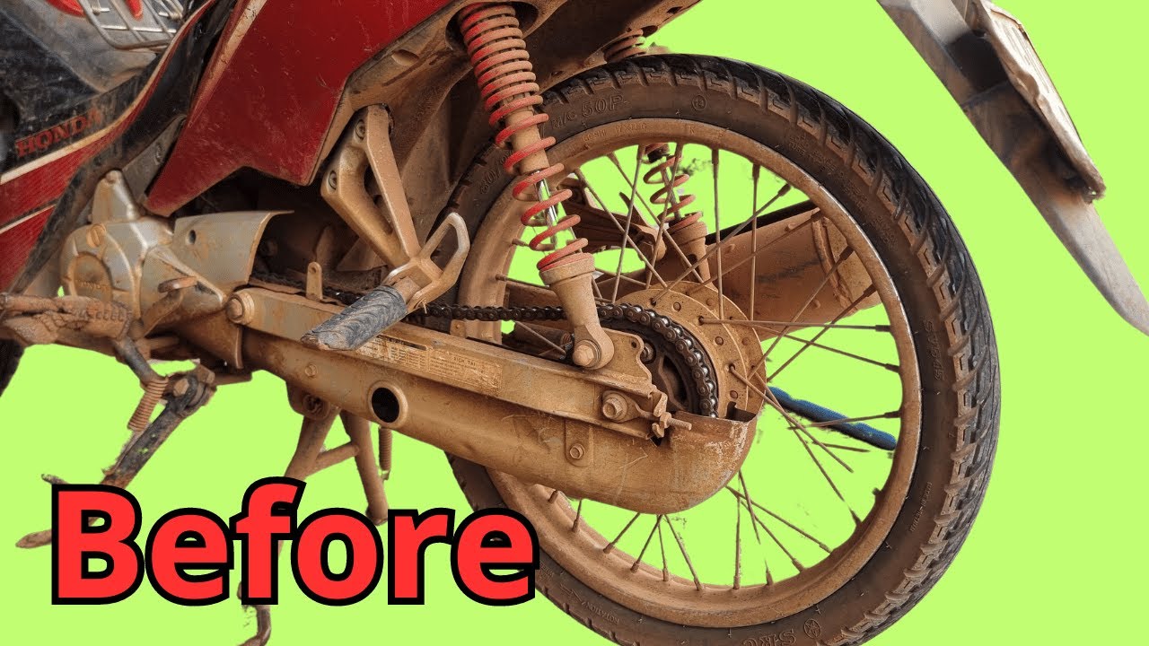 DIRTIEST MOTORCYCLE ! 3 Year Neglected Bike Gets PERFECT RESTORATION ...