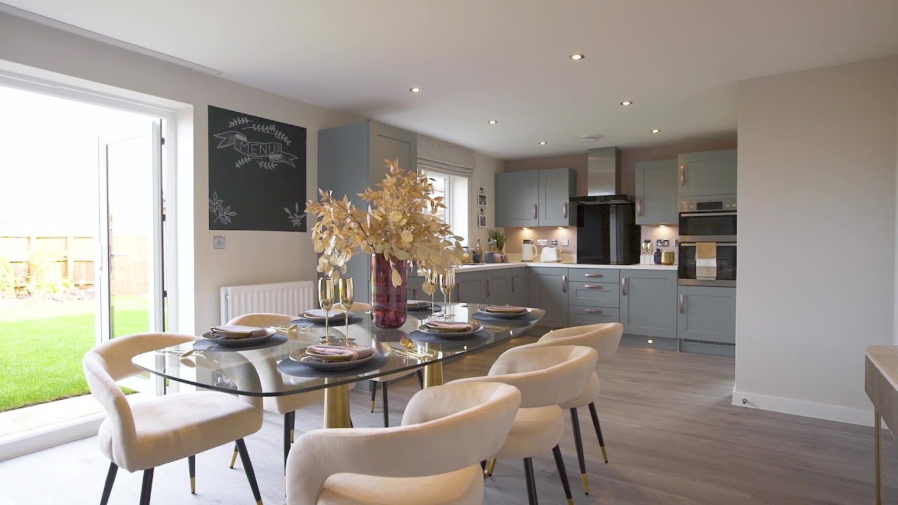Miller Homes Briarwood Show home Tour - Miller Homes @ Middlebeck ...