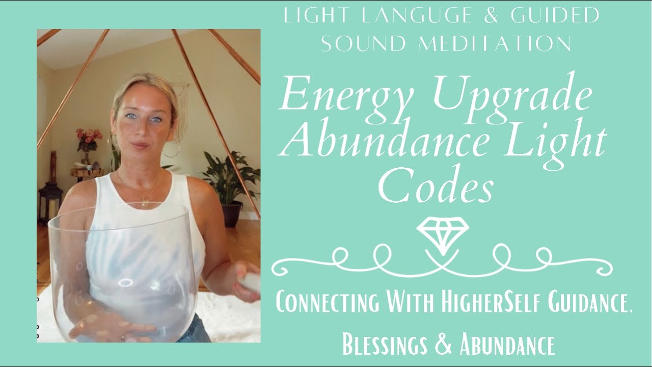 Aquamarine And Diamond Light Codes Abundance Activation - YouTube