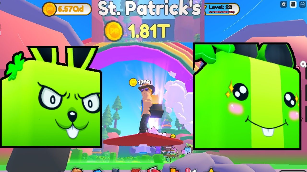 Pet Rift 2: St.Patrick's Limited Huge and GIANT! - YouTube