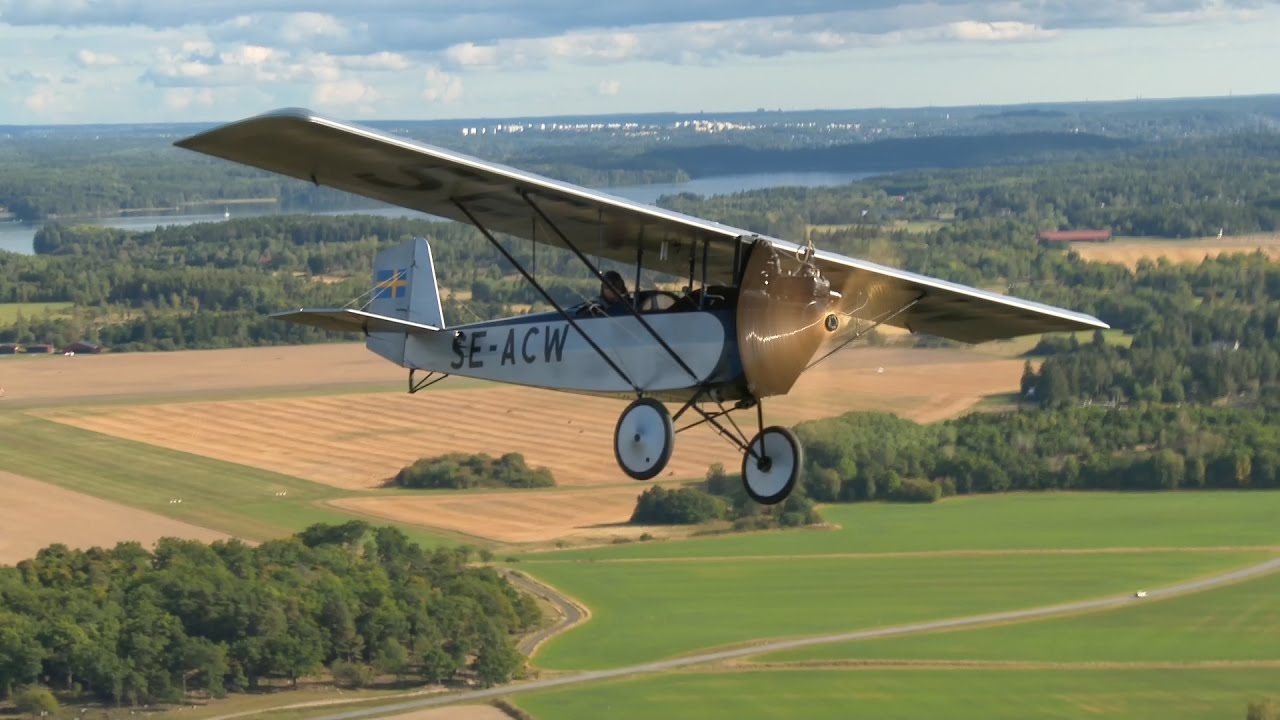 Pietenpol Air Camper "Kajsa" and Per Widing. First video footage! - YouTube
