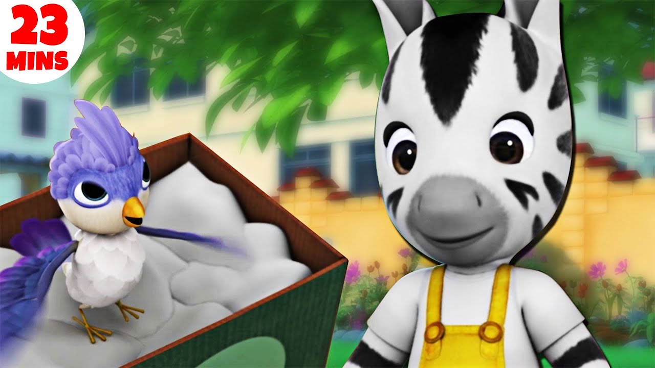 Zou Hindi - हिंदी | Zou and the baby bird - Hindi Cartoons For Kids ...