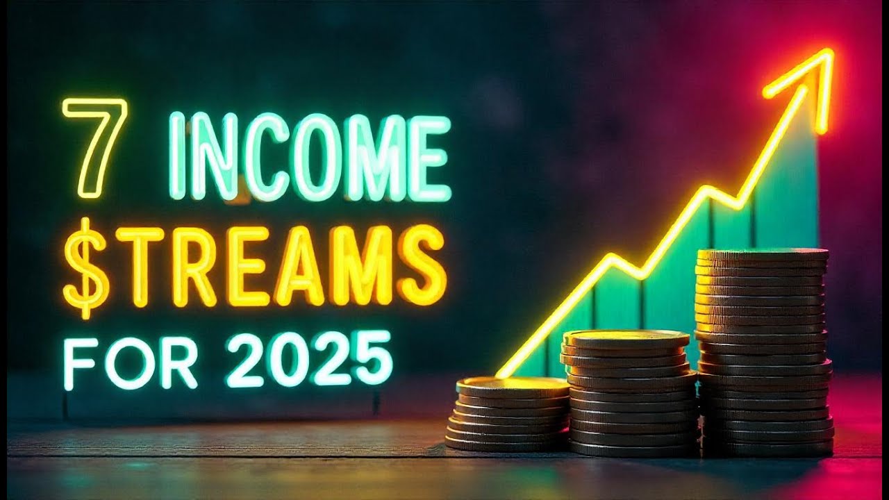 7 Income Streams Ideas To Make More Money in 2025 - YouTube