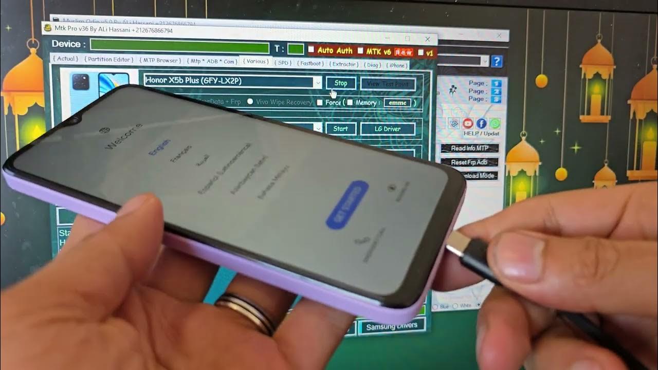 Mtk Pro v36 🎊 Honor x6b/x6a/x6/x5b/200 Lite ... Format Download Mode والعديد من المزايا - YouTube
