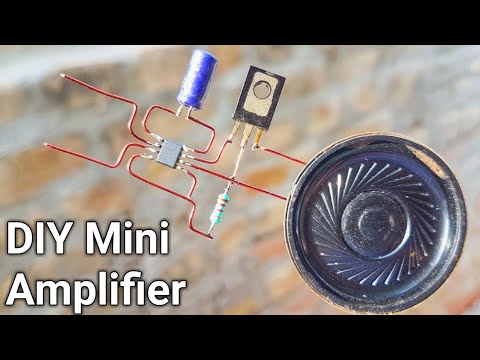 DIY amplifier | 8002d ic amplifier | make a ultra bass mini amplifier ...