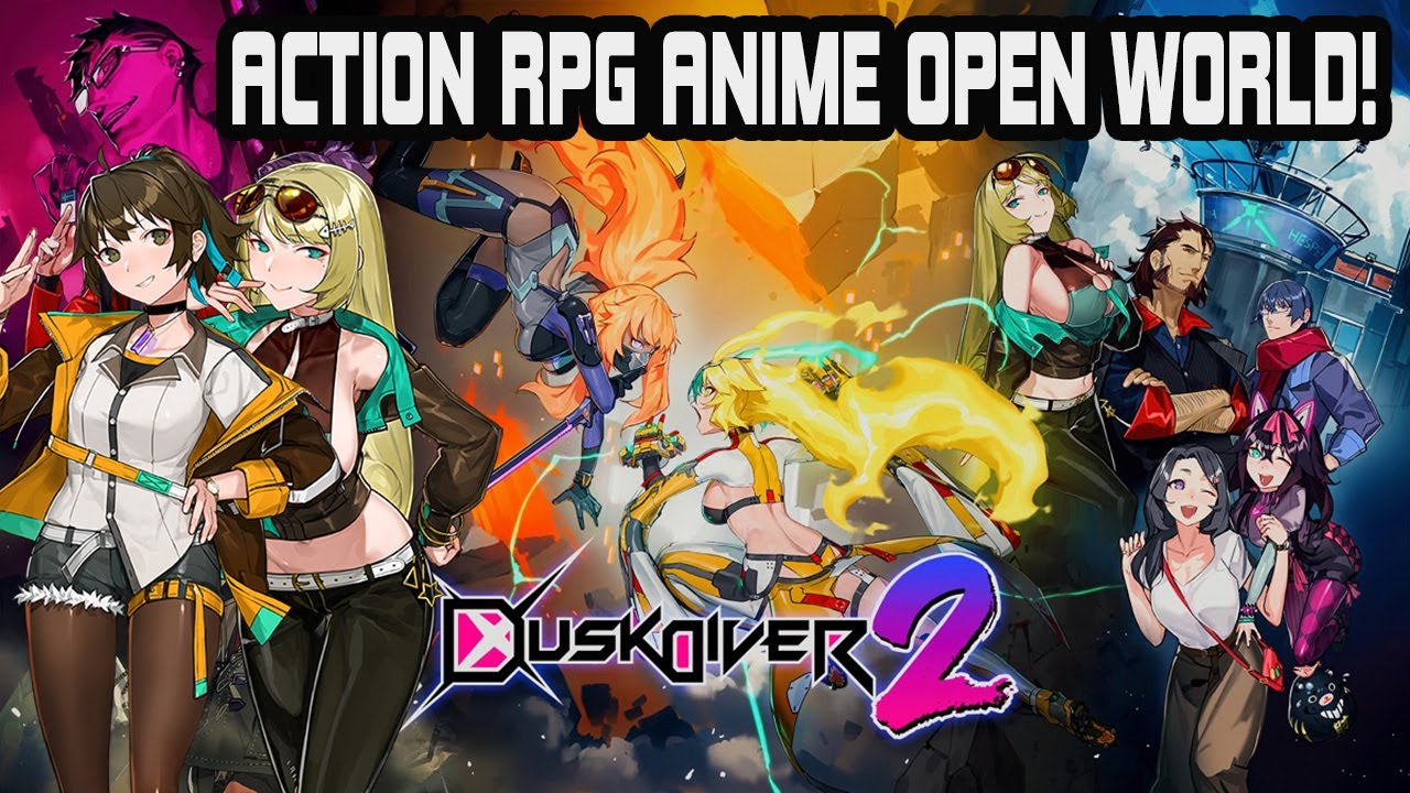 Game Action Rpg Anime Open World Bertabur Waifu Cantik Dusk Diver 2 9905