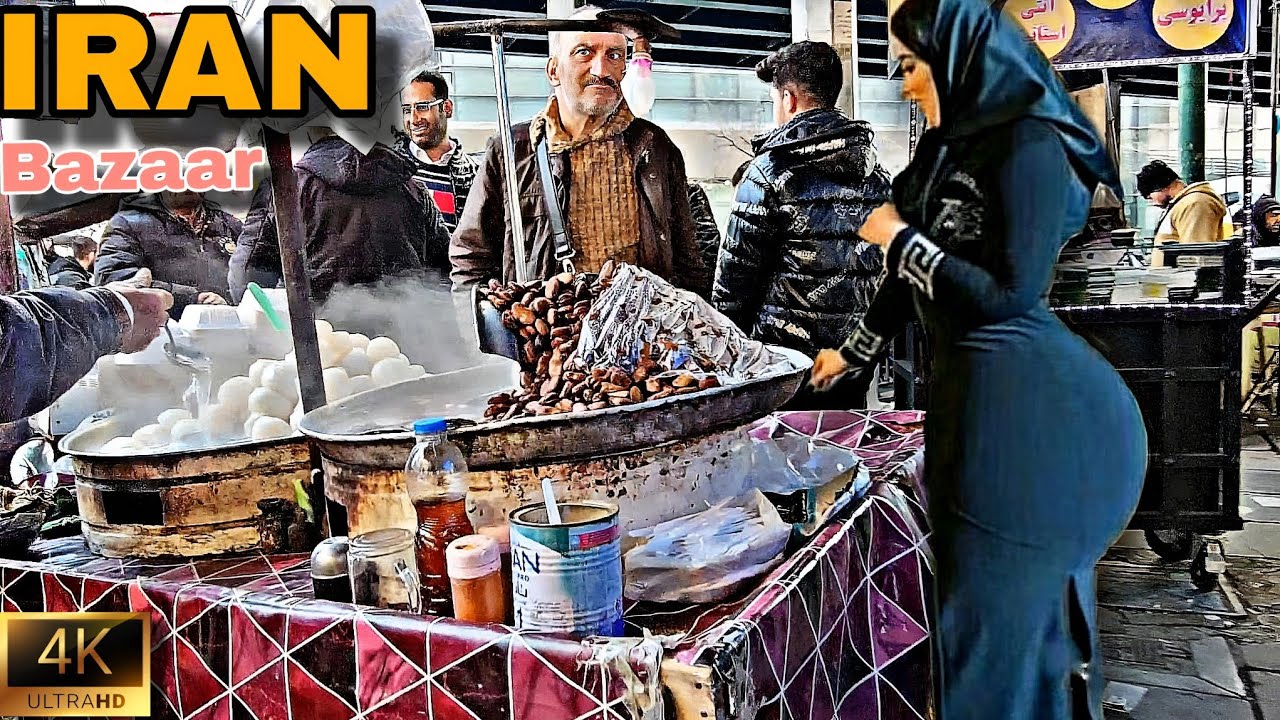 Life in IRAN🇮🇷 | One of the MOST CROWDED streets named MOBILE BAZAAR in ...