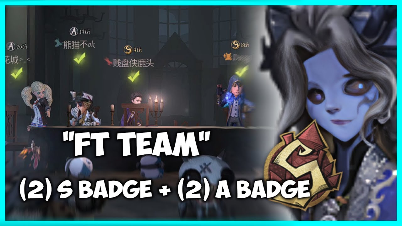 【Identity V】When I see S-Badge (Especially META Survivors).. I'm ...