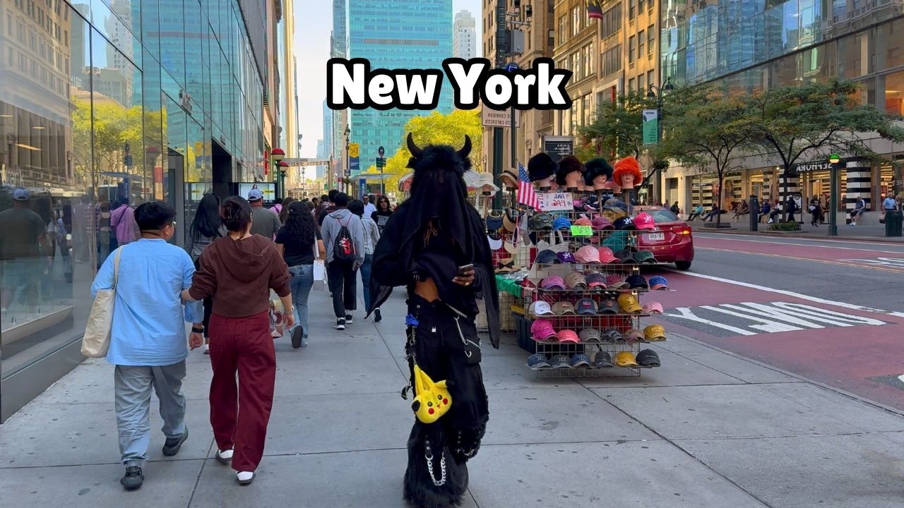 A Normal Day In New York City - Walking Manhattan NYC - YouTube