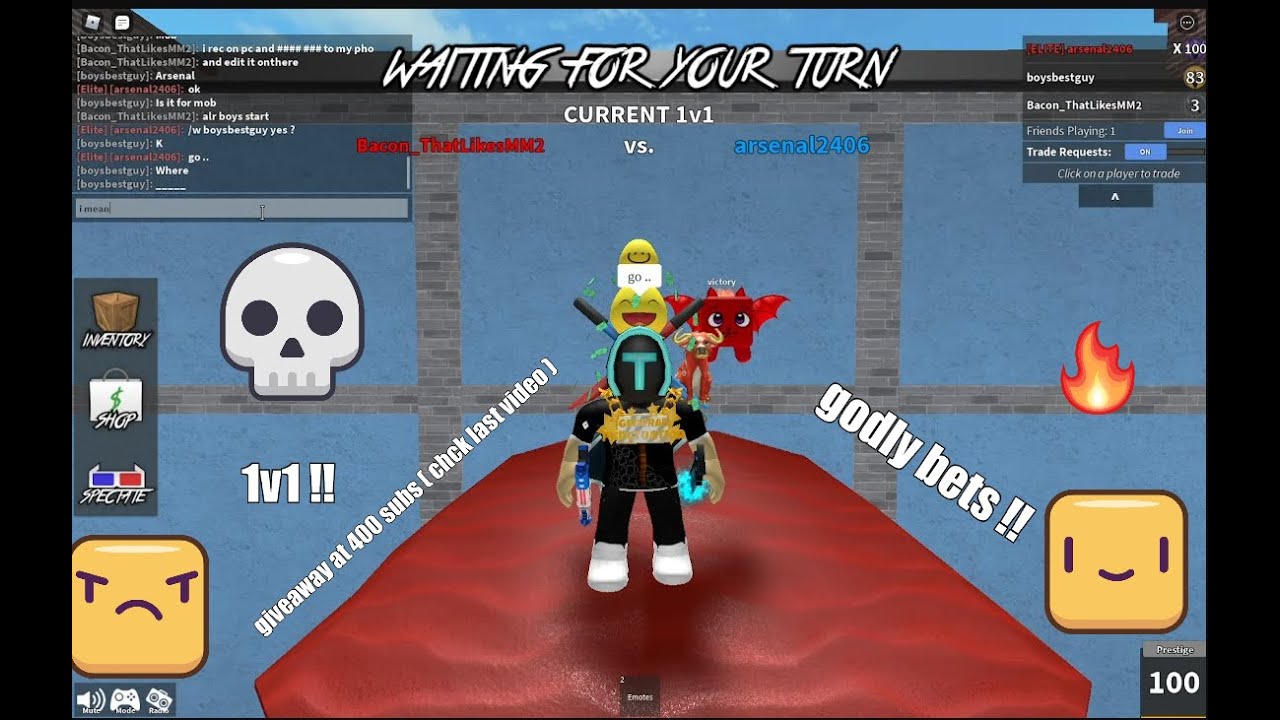 1v1 bet !! - YouTube