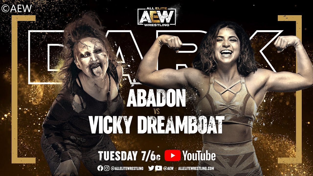 Abadon vs Vicky Dreamboat / Singles Match / AEW Dark #142 / WWE 2K22 ...