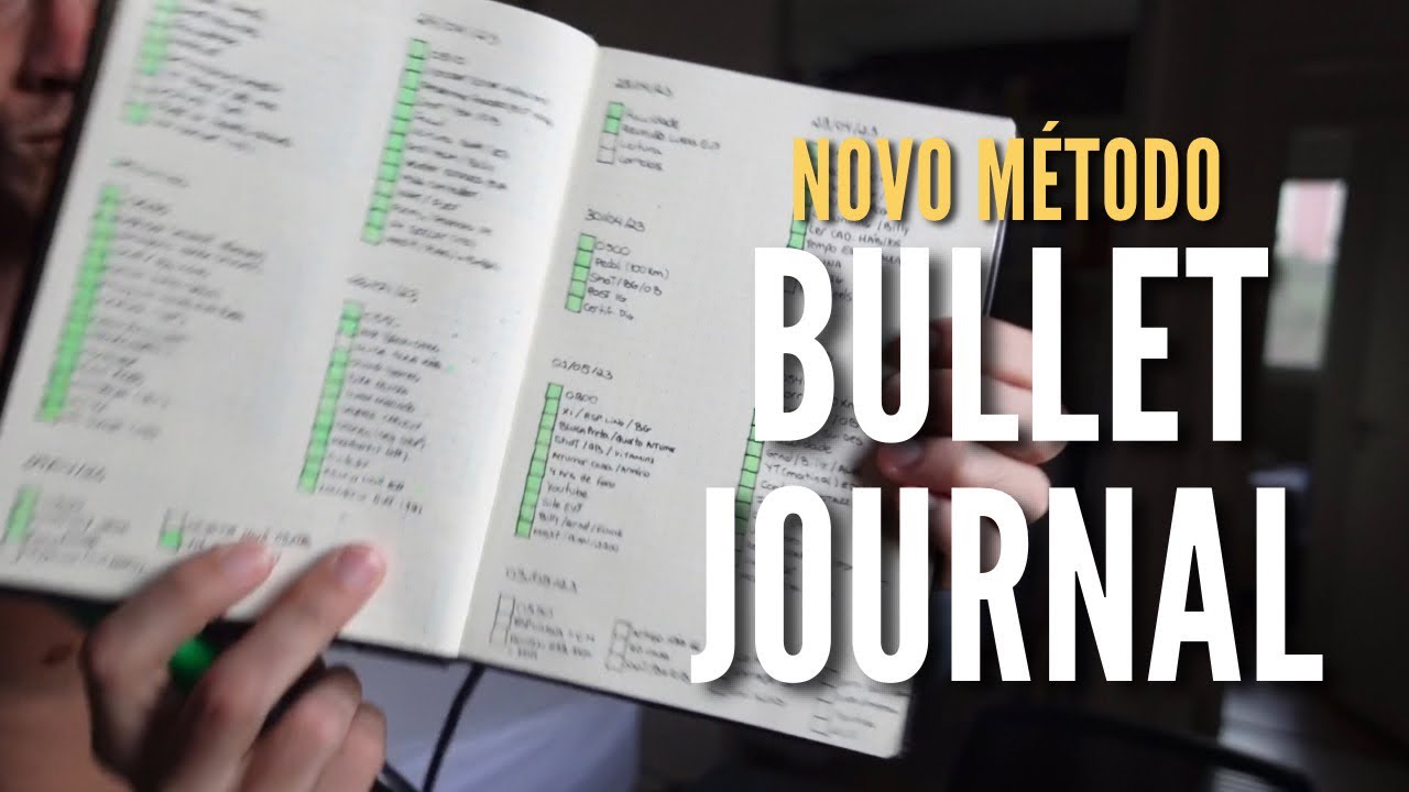 COMO USAR O BULLET JOURNAL NA ROTINA - YouTube