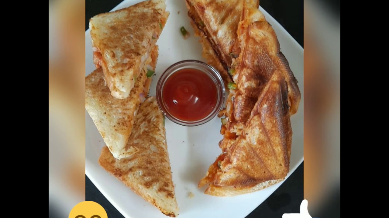 Tasty and Easy Veg Sandwich | without cheese | make with this process ...