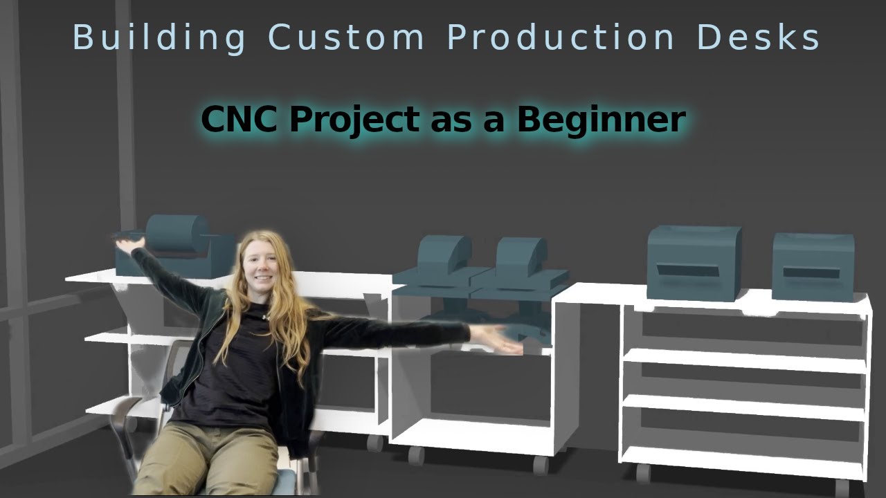 I Built My Custom Production Line with CNC & Melamine As a Beginner ...
