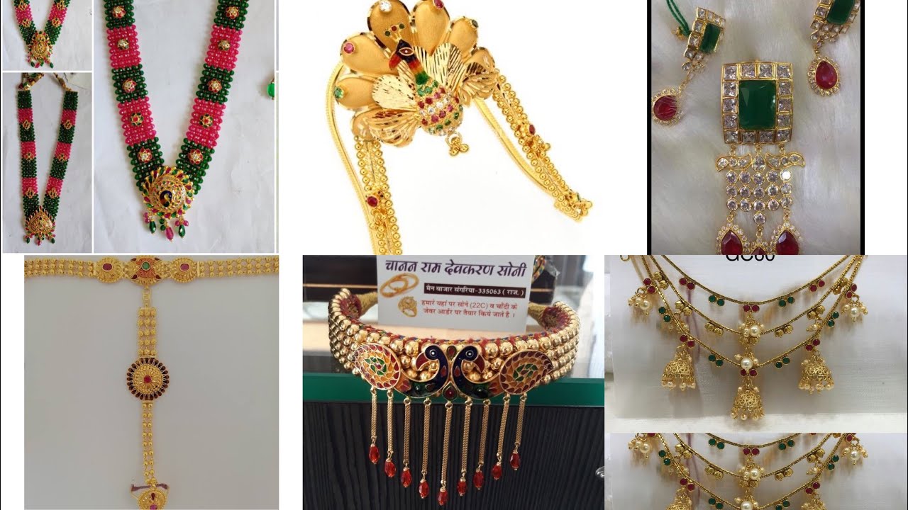 All darbari jewellery | #gold #design - YouTube