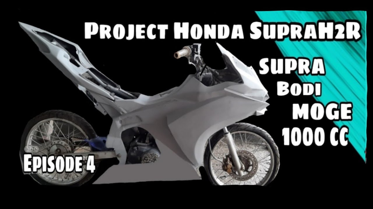 Project Modifikasi Honda Supra X125 Ala Moge H2R / SupraH2R / #supra # ...