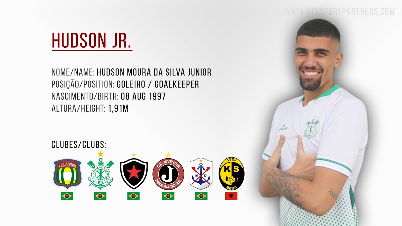 HUDSON JR (191cm) / Goleiro - Goalkeeper / Video 2023 v1 - YouTube