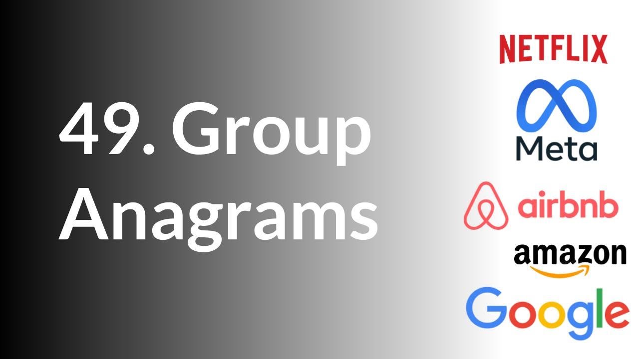 49 Group Anagrams Intuitive Leetcode Javascript Solution Walkthrough Youtube 7091