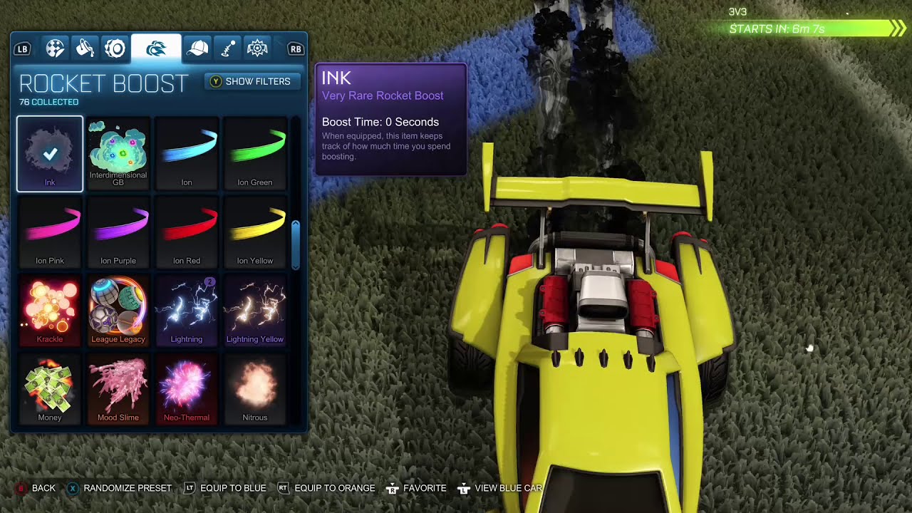 Rocket League | Ink boost - YouTube