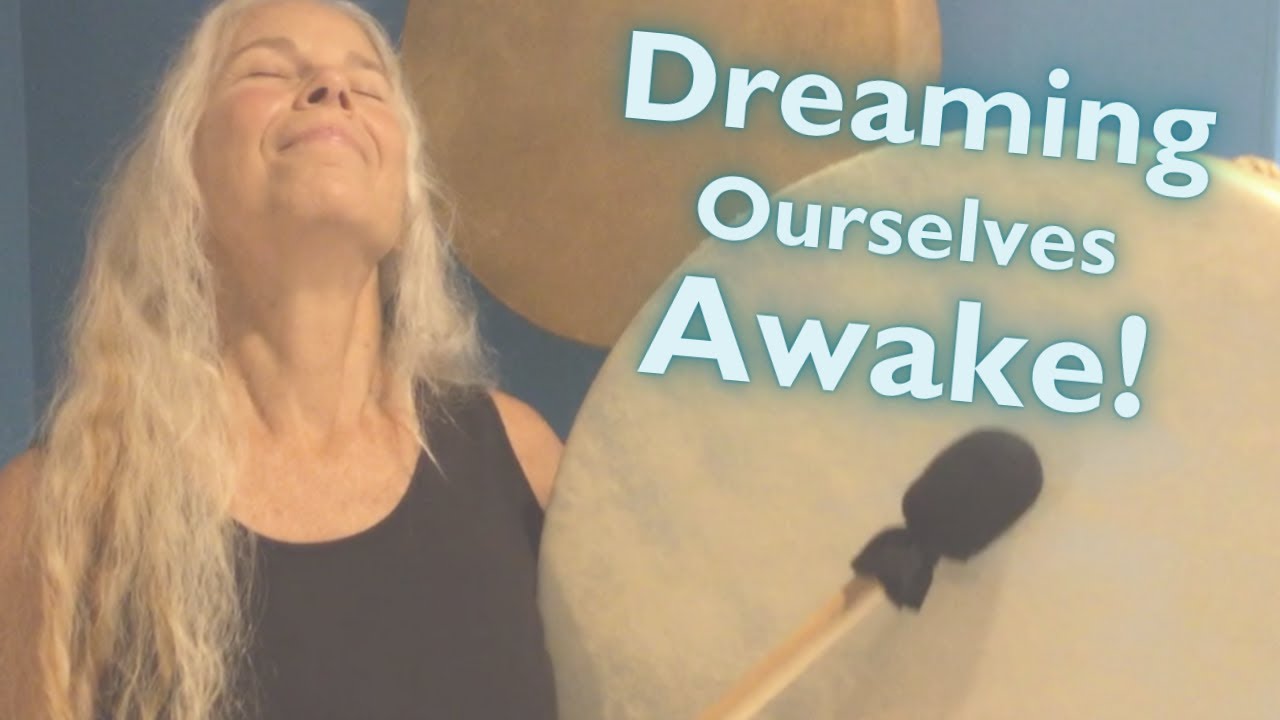 Dreaming Ourselves Awake! An Original Poem with Drumming - YouTube