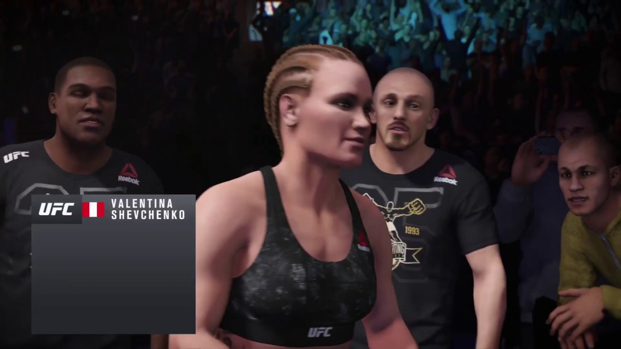 Jessica Eye Vs Valentina Shevchenko (EA Sports UFC 3) - YouTube