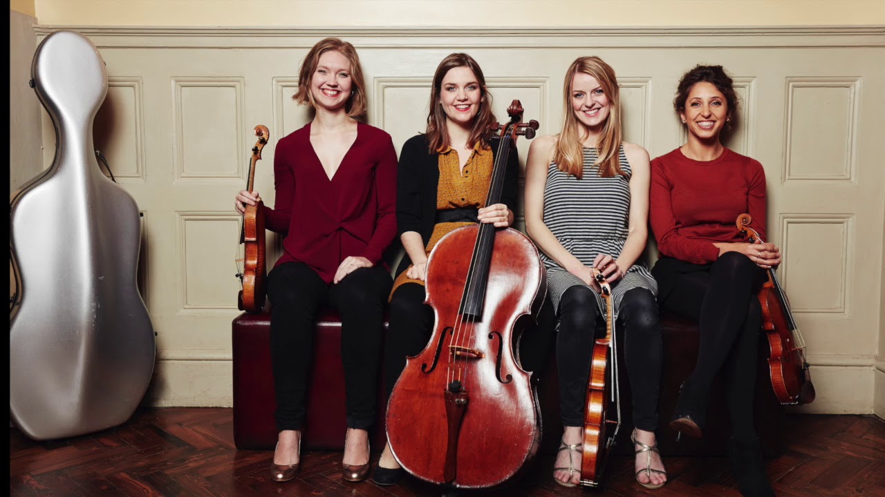 Benyounes Quartet Britten String Quartet no.2 II. Vivace - YouTube