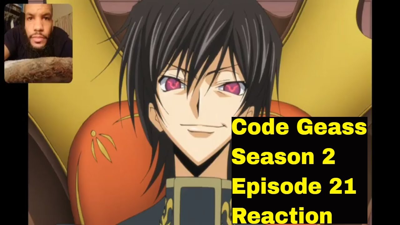 Code Geass Season 2 Episode 21 - The Ragnarok Connection Reaction - YouTube