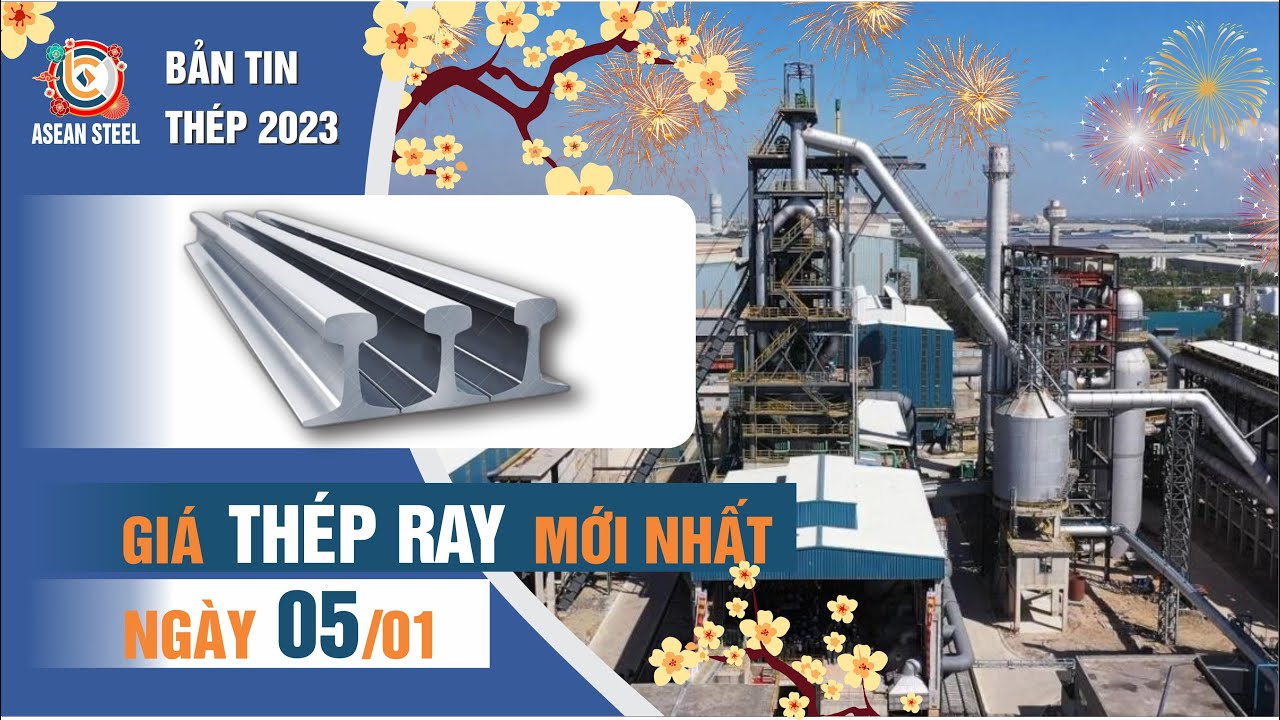 Bảng Giá Thép Ray - Sắt Ray Tàu - Steel Rail P38 P43 P50 P24 P18 P15 ...
